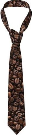 Generic Cravate Homme Motif De Grains De Caf&eacute; Classique Men Tie Tendance Cravate Pour Affaires L&Eacute;cole Remise De Dipl&ocirc;me