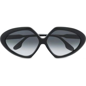 Victoria Beckham Vb614S 001 Sonnenbrille- Stilvoll und Blickfang - - Accessories - Damen - Schwarzk - 64 MM