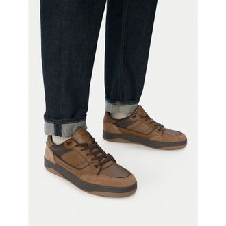 Guess Sneakers Guess Jeans EO-TEKSAS-02 126AM Hellbraun