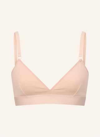 erlich textil Erlich Textil Casual Cotton Triangel Bralette B&uuml;gellos Aus Bio-Baumwolle - Verstellbare Tr&auml;ger braun