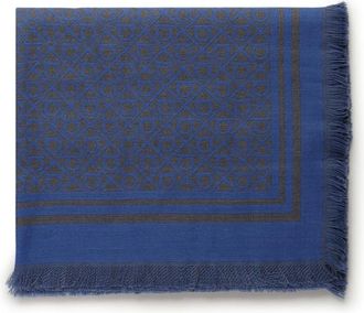 Ferragamo Homme, Accessoires, Multicolore, Taille: ONE Size Gancini Wool Scarf