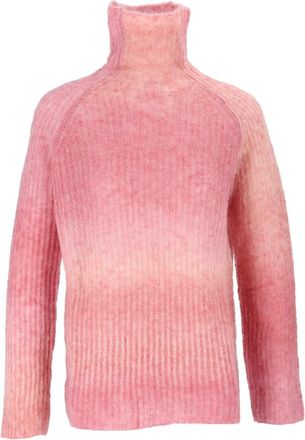 KANGRA English Rib Turtleneck - - Knitwear - Damen - Rosa - S