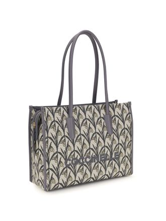Coccinelle Womens Jacquard Tote Bag Mul.stove-Stove Shoulder Mul.stove/stove