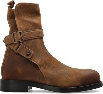 Burberry Homme, Chaussures, Brun, Taille: 41 1/2 EU Bottines en cuir