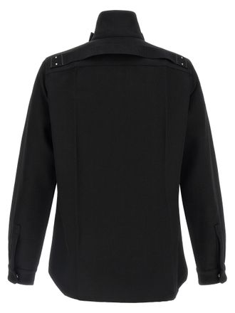 Rick Owens Outershirt Jacket - Black