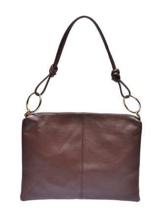 Luisa Vannini Kastanienbraun Rindsledertasche