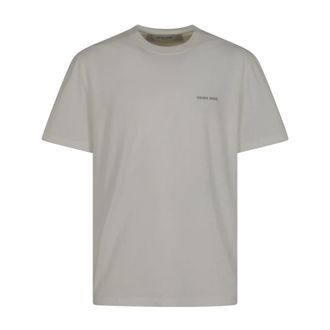 Golden Goose Homme, Tops, Blanc, Taille: XL Journey T-Shirt