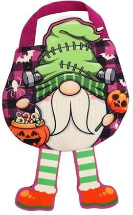 Generico Sacs de f&ecirc;te dHalloween - Sacs &agrave; bonbons citrouille dHalloween | Sacs &agrave; bonbons | Sacs de f&ecirc;te faveurs r&eacute;utilisables en tissu non tiss&eacute; Candy Totes Ta