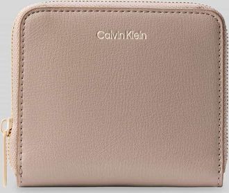 Calvin Klein Portemonnaie mit Label-Schriftzug