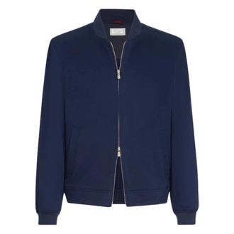 Brunello Cucinelli Bomberjacke - - Jackets - Herren - Blau - M