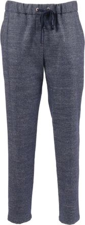 Lorena Antoniazzi Femme, Pantalons, Gris, Taille: 42 FR Pantalone Jogging