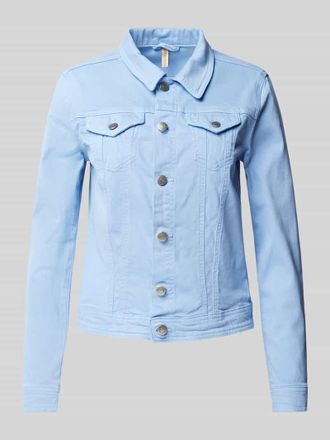 Soyaconcept Jeansjacke mit Brustpattentaschen Modell Erna