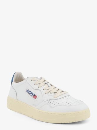 Autry Mens Leather Sneakers Medalist White Trainers