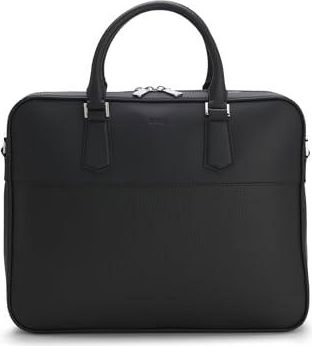 BOSS Cuir serviette pour ordinateur portable New Crosstown WI Document Case Black noir