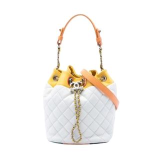 Chanel Sac seau matelass&eacute; en cuir dagneau Pre-owned - Femme - Pre-owned - Multicolore - Taille: ONE Size