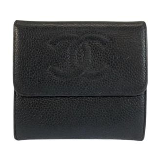 Chanel Pre-owned Tri-fold Wallet - - Pre-owned - Damen - Schwarzk - ONE SIZE