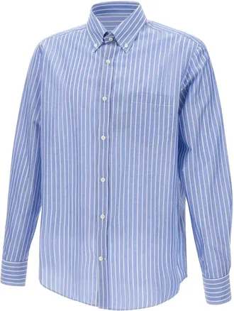Paul & Shark chemise boutonn&eacute;e &agrave; rayures - Bleu