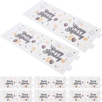 Valiclud 8st&uuml;cke Zylinder Abdeckung Aus Kunststoff Dekorative Kerzenschirme F&uuml;r Wohnraum Und Veranstaltungen Im Lieferumfang Enthalten