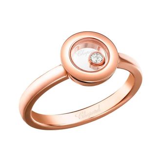 Chopard Femme, Accessoires, Rose, Taille: ONE Size Icons Round Ring