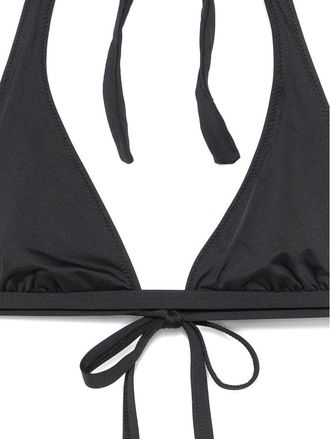 Frankies Bikinis Triangle Halter Bikini - Black