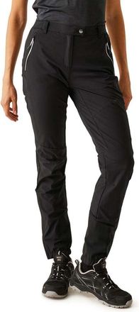Regatta Damen Mountain Iii Wanderhose Hose, Schwarz, 10W / 31L