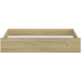 Gami Gami - Tiroir de lit 137 cm pour lit 180x200 cm effet ch&ecirc;ne -zelka