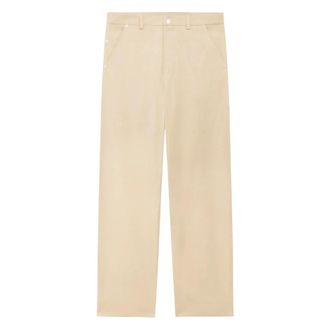 Dr&ocirc;le de Monsieur Beige Carpenter Denim Hose - - Trousers - Herren - Beige - L