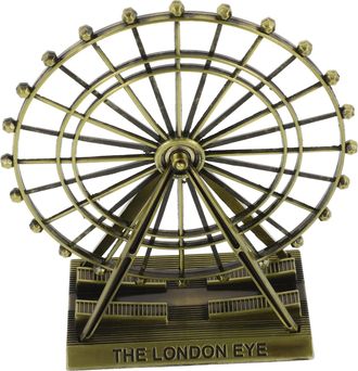 Valiclud Vintage Eisen Riesenrad Modell Dekoration Retro Kunsthandwerk Wohnzimmer Tv Schrank Ornament Mit Antik Bronze Finish Für Bastel Und Foto Requisite