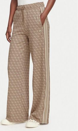 Guess Jogginghose V6YB27 K5181 Hellbraun Relaxed Fit