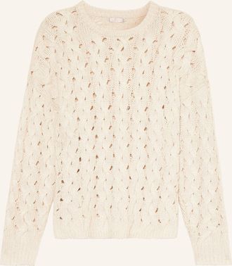 Guess Pullover Tawnya Mit Glitzergarn gelb