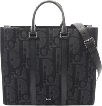 Dior Sac cabas vintage Pre-owned - Homme - Pre-owned - Noir - Taille: ONE Size