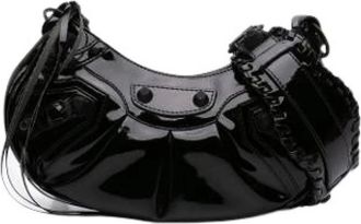 Balenciaga Pre-owned Sac bandouli&egrave;re Motocross Le Cagole - Femme - Pre-owned - Noir - Taille: ONE Size