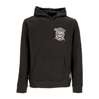 Element Schwarzer leichter Hoodie mit Kordelzug - - Sweatshirts & Hoodies - Herren - Schwarzk - S
