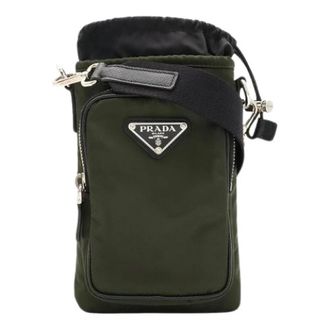 Prada Pre-owned Re-Nylon Smartphone-Umh&auml;ngetasche - - Pre-owned - Damen - Gr&uuml;n - ONE SIZE