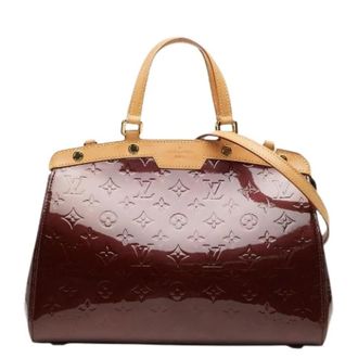 Louis Vuitton Pre-owned Monogram Vernis Brea MM 2way bag - - Pre-owned - Damen - Rot - ONE SIZE