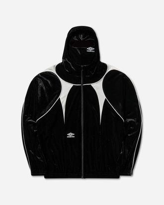 Umbro Velvet Jester Track Jacket Black