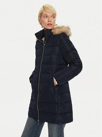 Tommy Hilfiger Daunenjacke Heritage WW0WW43234 Dunkelblau Regular Fit