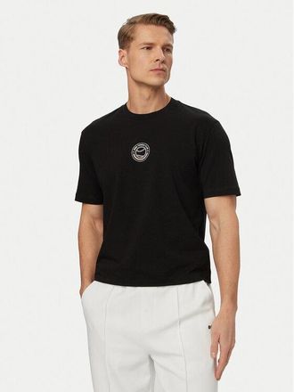 HUGO BOSS T-Shirt Open 50560293 Schwarz Relaxed Fit
