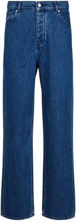 Dr&ocirc;le de Monsieur Le jean d&eacute;lav&eacute; en coton