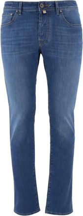 Jacob Cohen Homme, Jeans, Bleu, Taille: W35 Nick Slim 5-Pocket Jeans