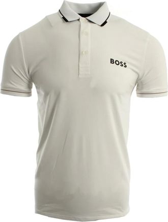 HUGO BOSS Homme, Tops, Blanc, Taille: S Paul Pro Polo