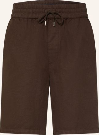 AllSaints Allsaints Shorts Hanbury Mit Leinen braun