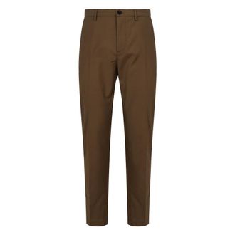 Department Five Chino Hose mit Taschen und Wolle - - Trousers - Herren - Gr&uuml;n - W33