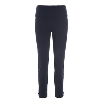 Bitte Kai Rand Stretchhose mit Rei&szlig;verschluss - Indigo - - Trousers - Damen - Blau - 2XL