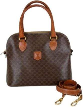 Celine Sac &agrave; main vintage Pre-owned - Femme - Pre-owned - Brun - Taille: ONE Size