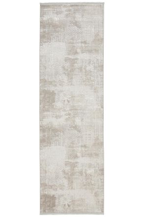 Dieter Knoll Collection L&auml;ufer, Creme, Textil, Abstraktes, 80x250 cm, Oeko-Tex Standard 100, Teppiche & B&ouml;den, Teppiche, Teppichl&auml;ufer