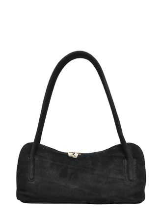 Luisa Vannini Schwarz Rindsledertasche