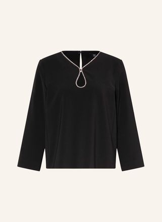 Riani Riani Blusenshirt Mit Schmucksteinen schwarz