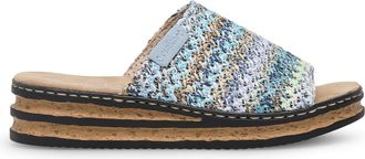 Rieker Pantoletten Rieker 62968-90 Blau