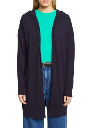 Esprit Damen 993CC1I301 Strickjacke, 400/NAVY, XS